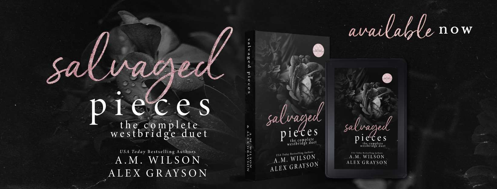Salvaged Pieces is LIVE! – Alex Grayson